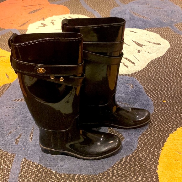 Coach | Shoes | Coach Felicity Boots Black | Poshmark